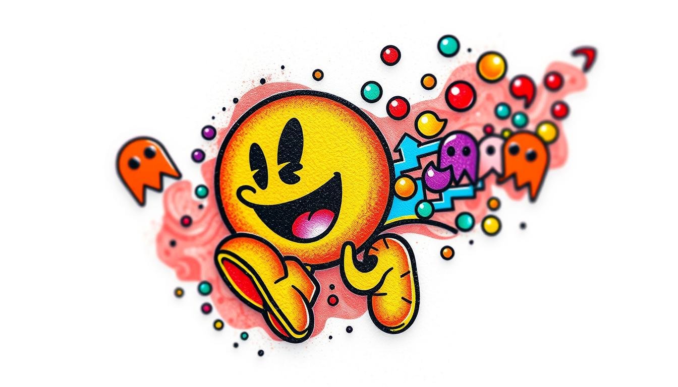 Pac-Man Tattoo Meaning: The Hidden Symbol of Chasing Life’s Goals and ...